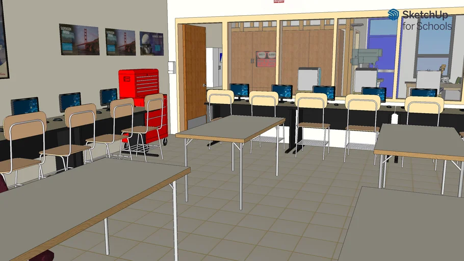 Nessacus Engineering Tech Rooms | 3D Warehouse