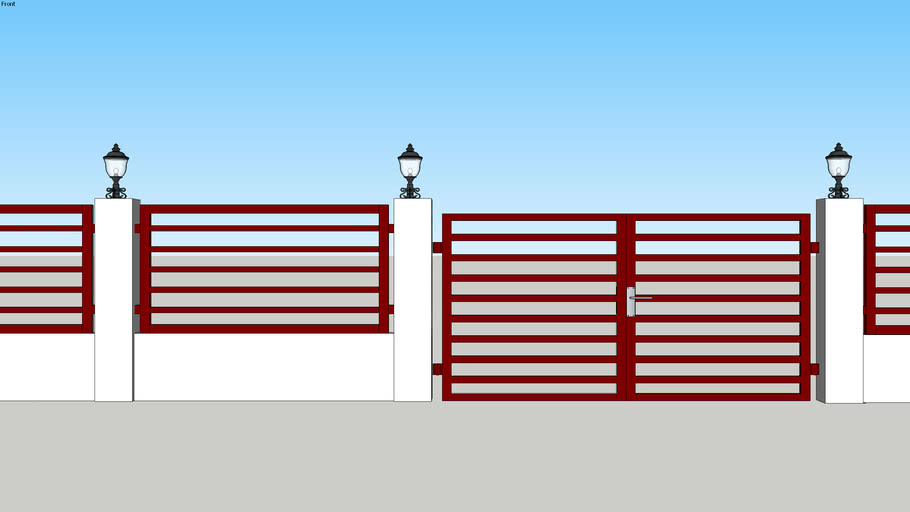 PERIMETER FENCE | 3D Warehouse