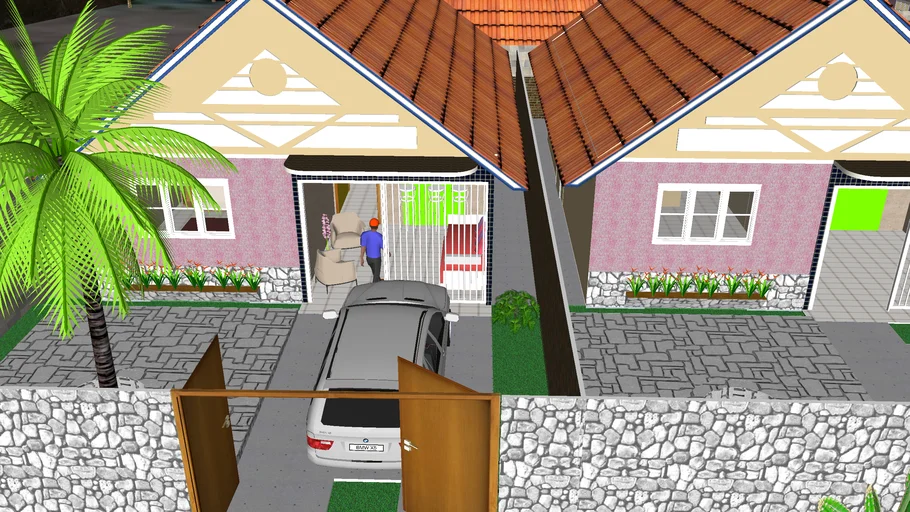 casa modelo simples | 3D Warehouse