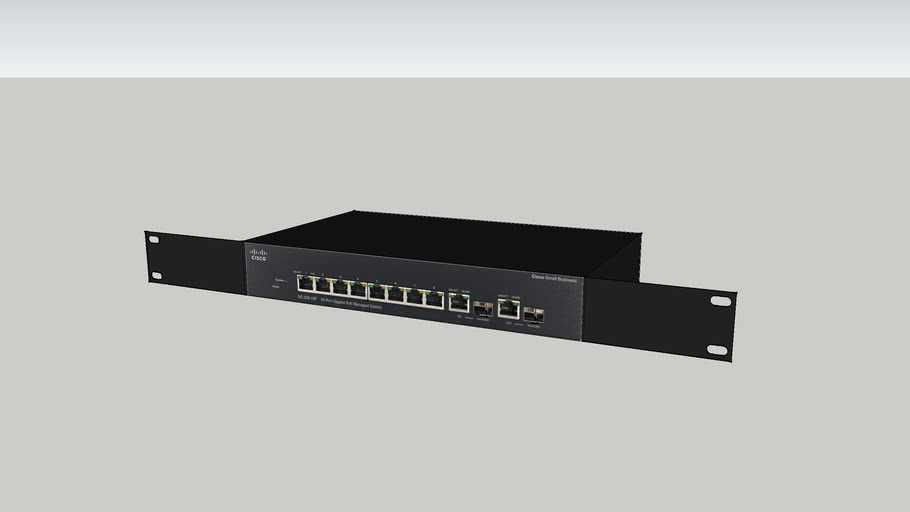 Cisco SG300 Network Switch | 3D Warehouse