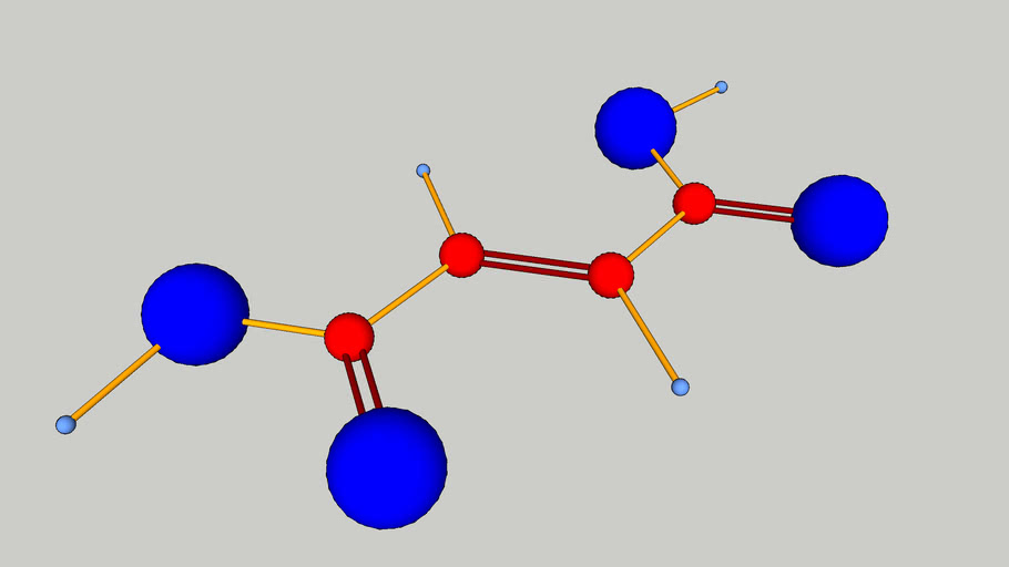 Fumaric acid | 3D Warehouse