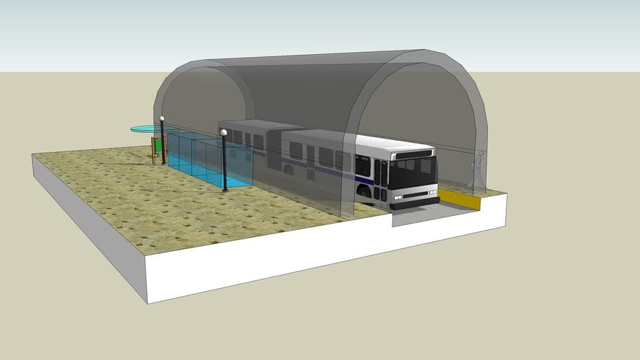 New Bus Station | 3D Warehouse