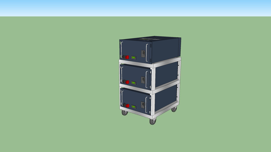 Dynamic ARK Battery Rack | 3D Warehouse