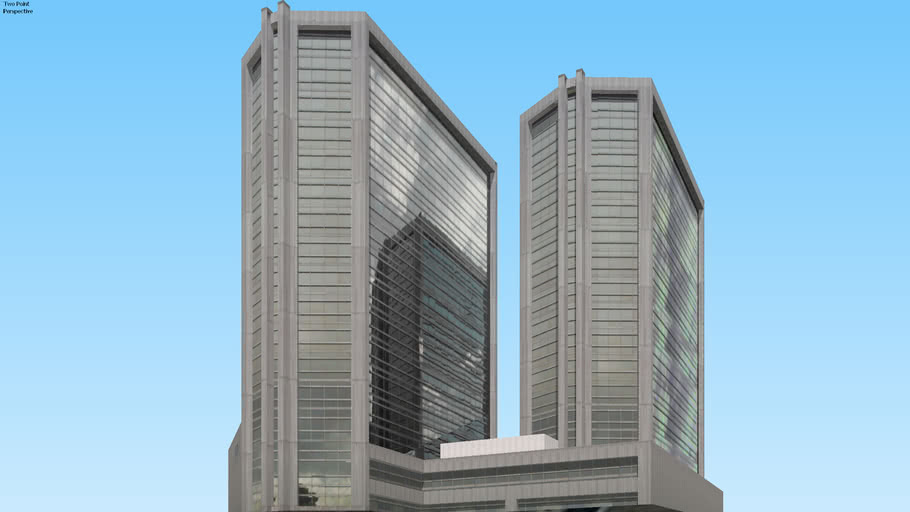 Centro Financiero de la Zona 4, (Banco Industrial) | 3D Warehouse