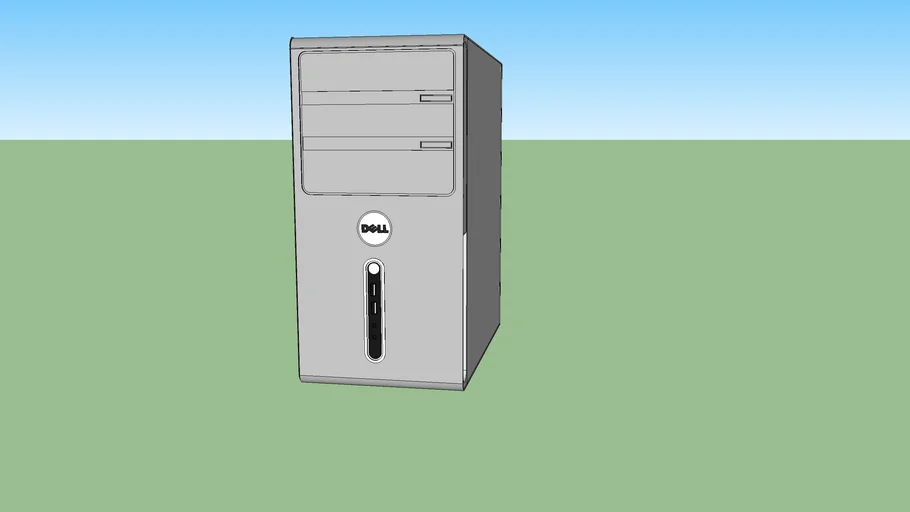 Dell Inspiron 531 desktop tower computer | 3D Warehouse