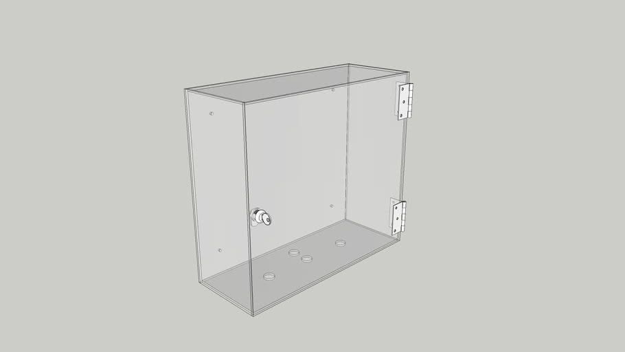 Acrylic Control Box | 3D Warehouse