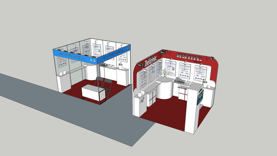 Standard booth | 3D Warehouse