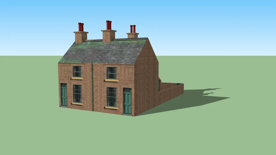 terrace house | 3D Warehouse