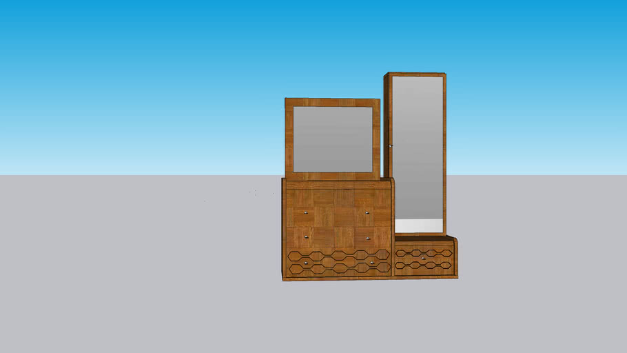 MODERN DRESSING TABLE | 3D Warehouse