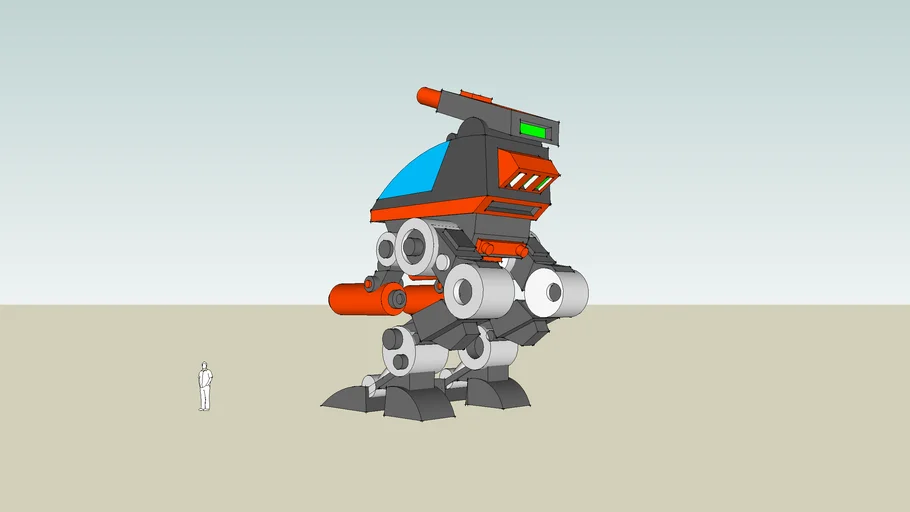 Robo Mecha | 3D Warehouse