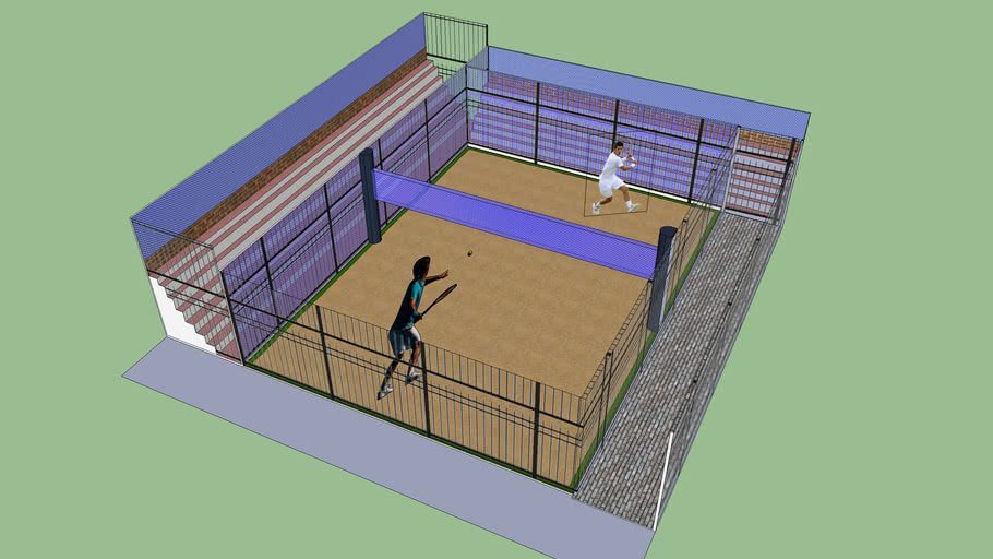 quadra tenis | 3D Warehouse
