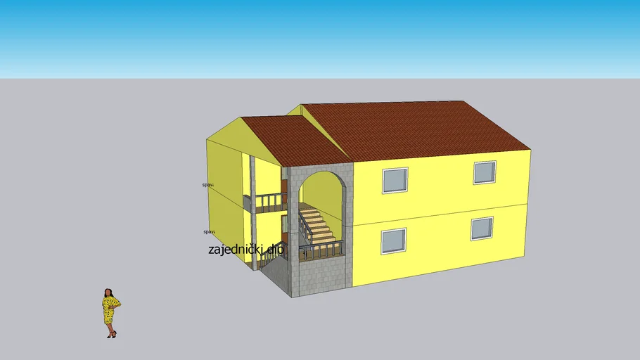 3D modeliranje kuće | 3D Warehouse