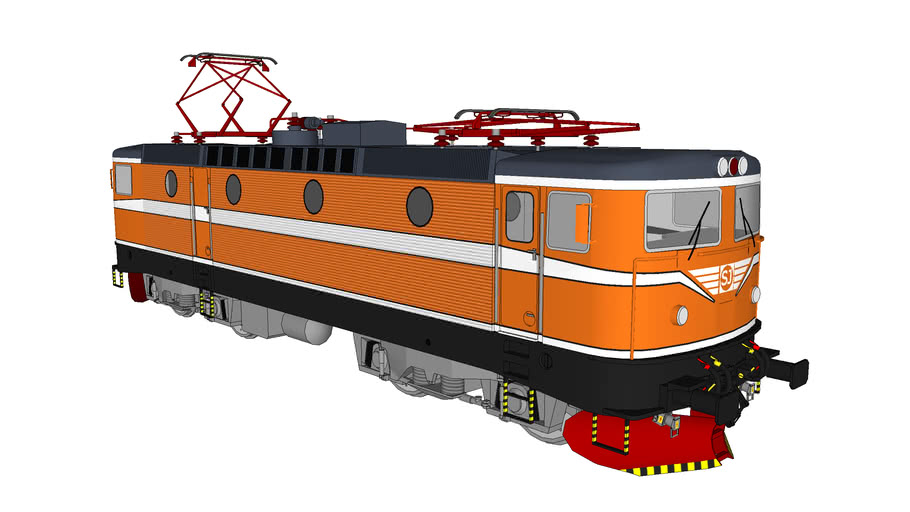 SJ Rc6 orange | 3D Warehouse