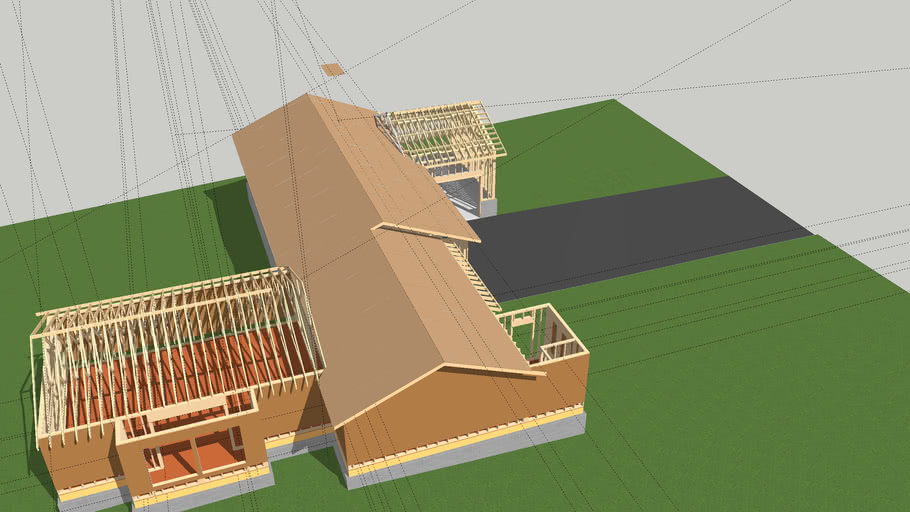 House Framing | 3D Warehouse