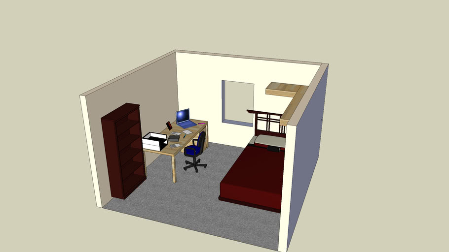 dorm room | 3D Warehouse