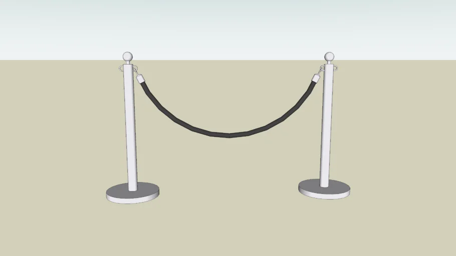 rope and stanchion By Tuft design - Please LIKE if downloading its free ...