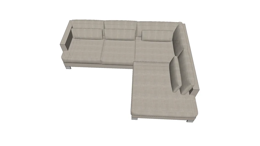 Sits_Brandon divan sofa | 3D Warehouse