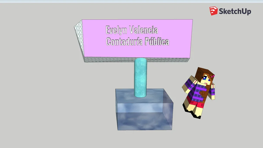 My name model1 | 3D Warehouse