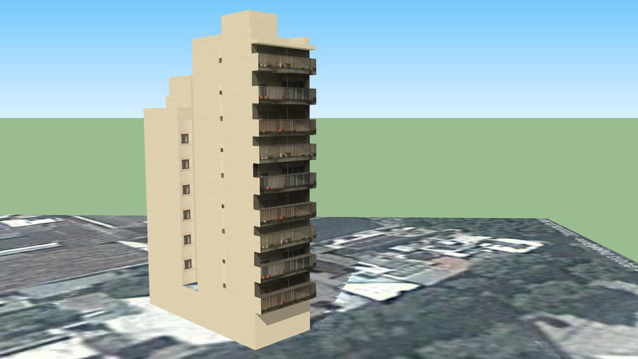 Edificio frente al Teatro Argentino, La Plata | 3D Warehouse