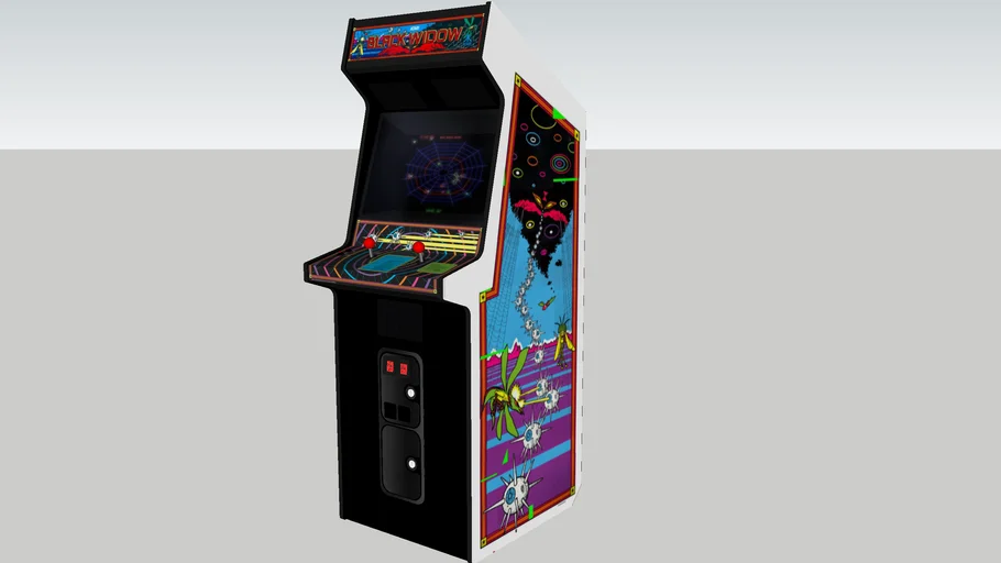 Black Widow arcade game | 3D Warehouse