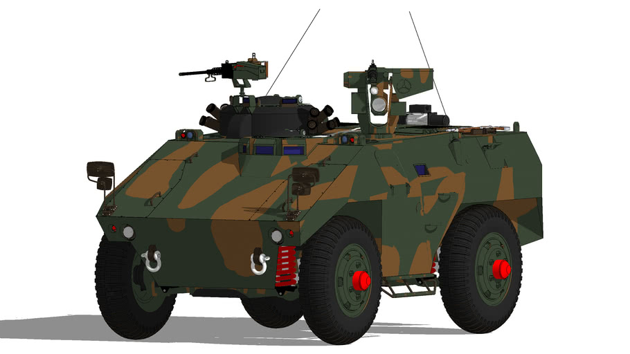 EE-3 jararaca 4x4 engesa | 3D Warehouse
