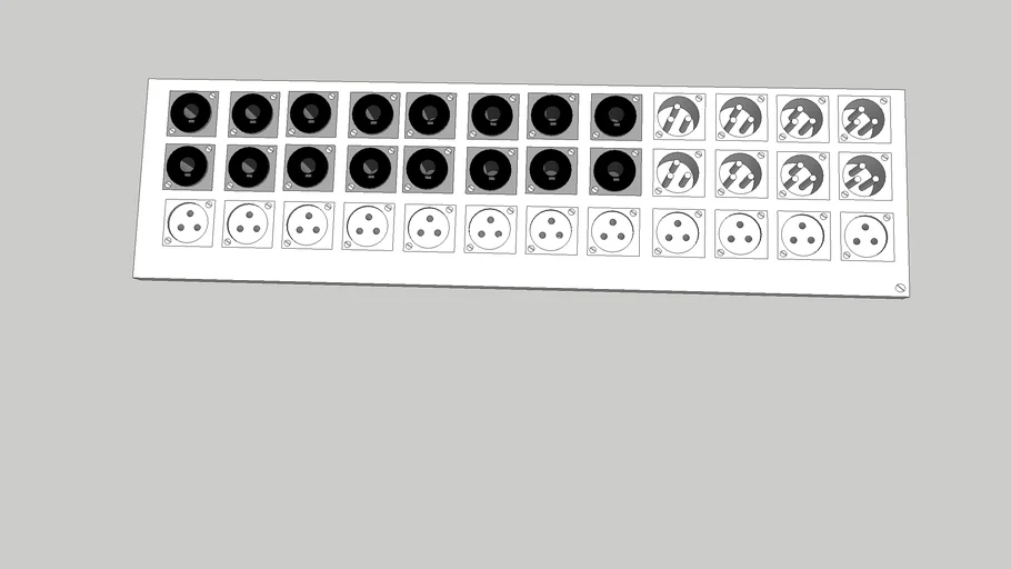 Effects Patch Panel | 3D Warehouse