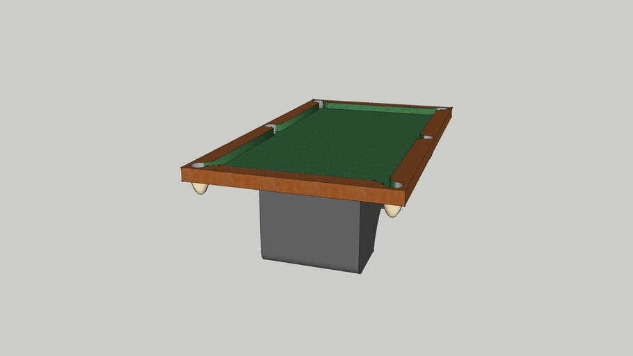 Pool Table | 3D Warehouse