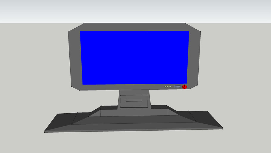 computer moniter | 3D Warehouse