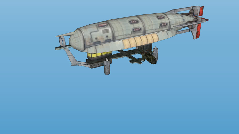Fallout Prydwen Airship (low poly) | 3D Warehouse