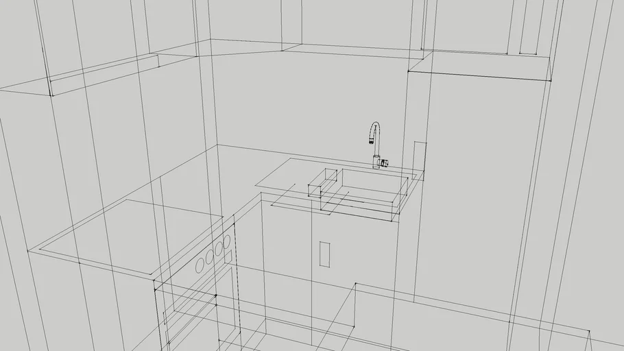 Small kitchen | 3D Warehouse