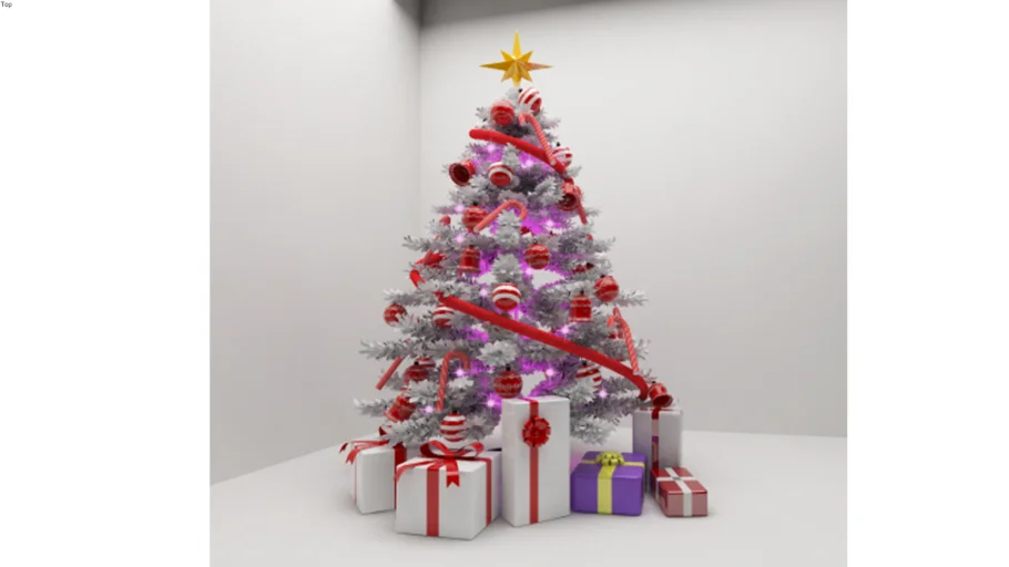 White Christmas tree | 3D Warehouse