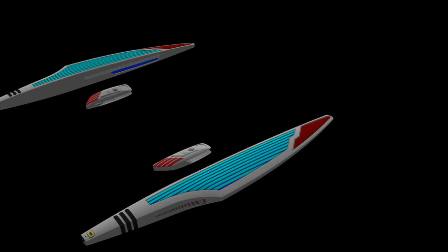 Star Trek: Into The Future - U.S.S. Altamar NCC-82610 impulse engines ...