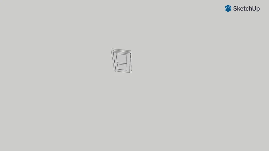 2 panel door | 3D Warehouse