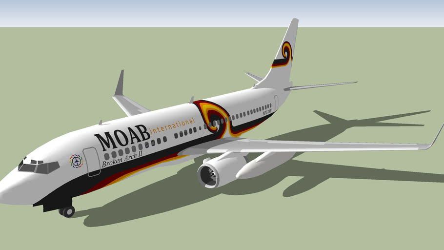 Moab International 737-703ER (2012) FICTIONAL] Wave cls | 3D Warehouse