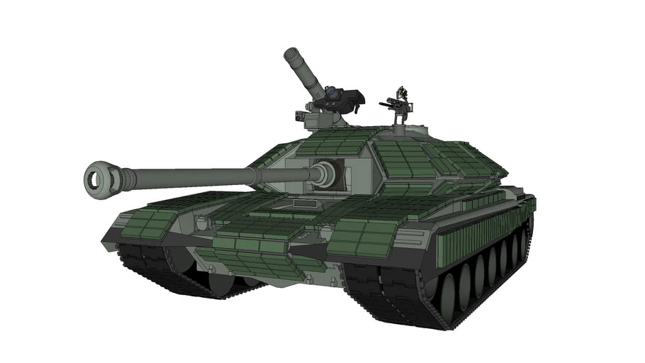 PT-75 'Squall' MBT | 3D Warehouse