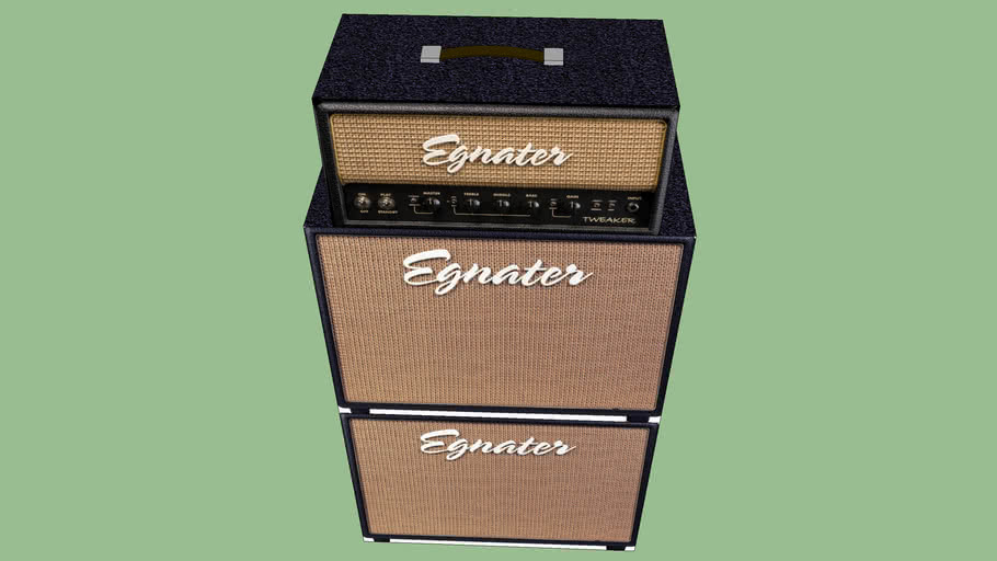 Egnater tweaker 112x cab + tweaker 15 head | 3D Warehouse