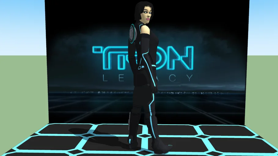 TRON: Legacy - Quorra | 3D Warehouse
