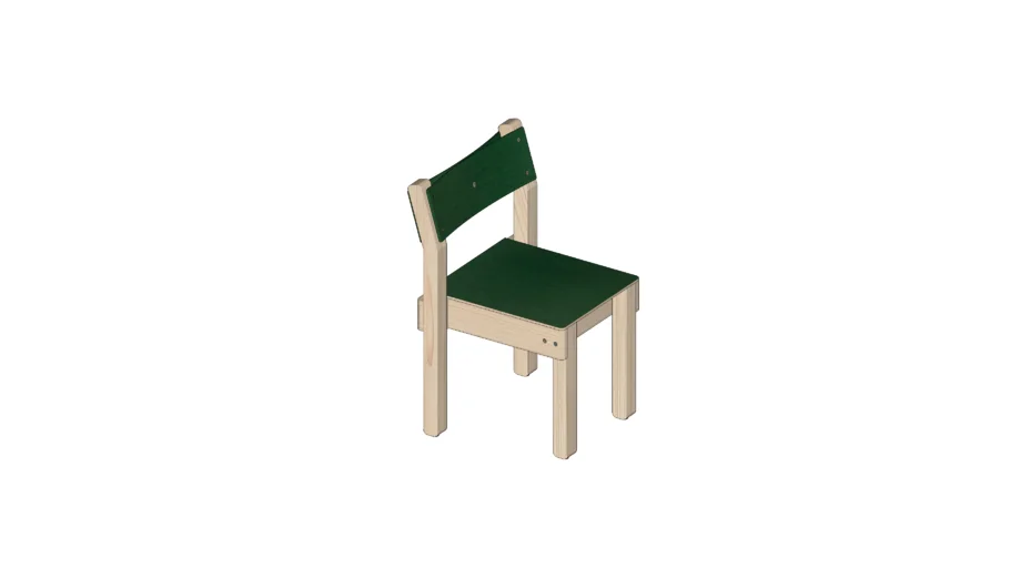BIBLIO Kid Chair | 3D Warehouse
