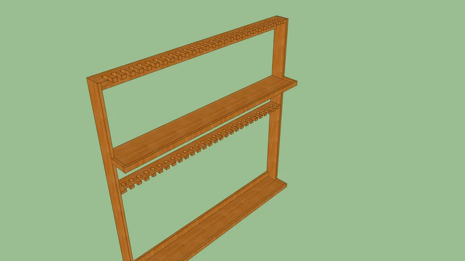 Blue Fins Gun Rack | 3D Warehouse