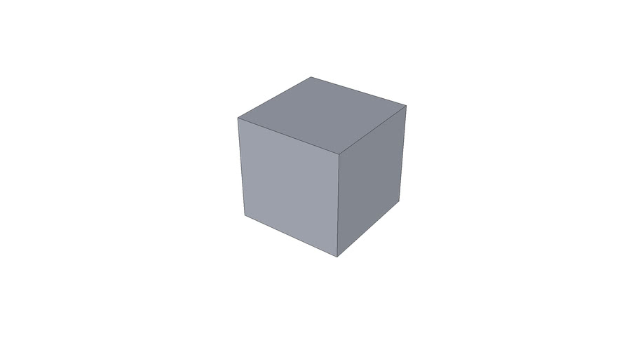 Simple cube | 3D Warehouse