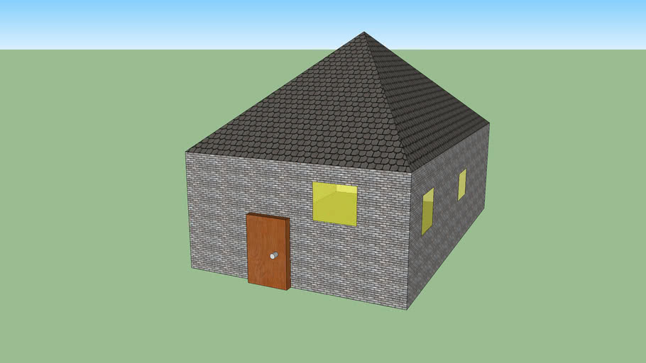 Simple house | 3D Warehouse