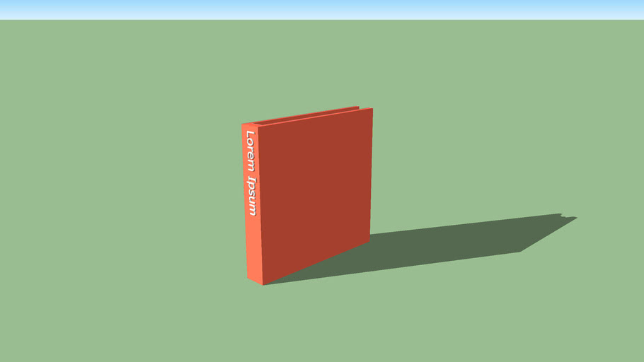 Book | 3D Warehouse