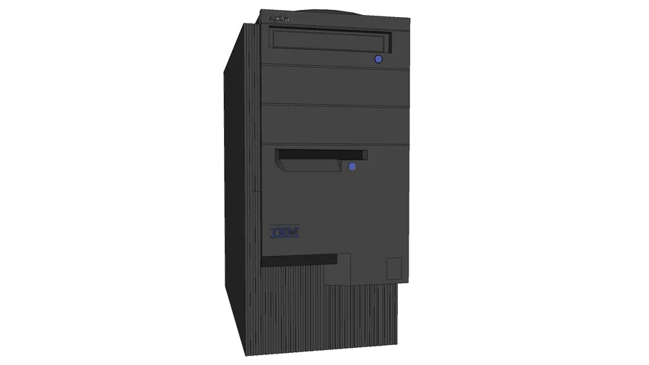 IBM Aptiva 2140L5H 1997 Intel Pentium II | 3D Warehouse