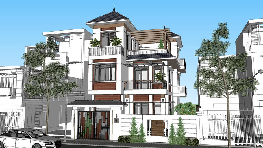 fancy house | 3D Warehouse