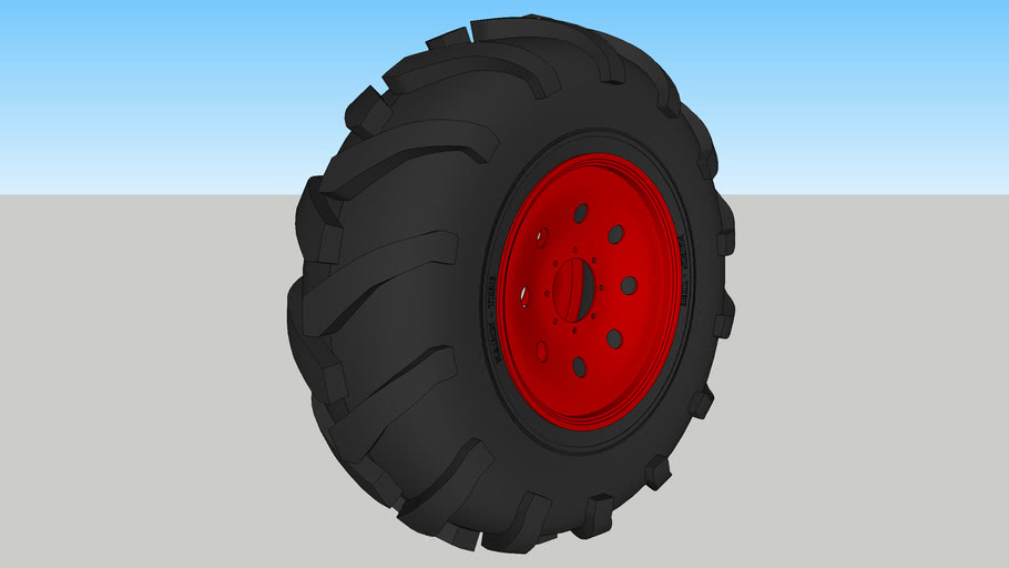 TRACTOR WHEEL | 3D Warehouse