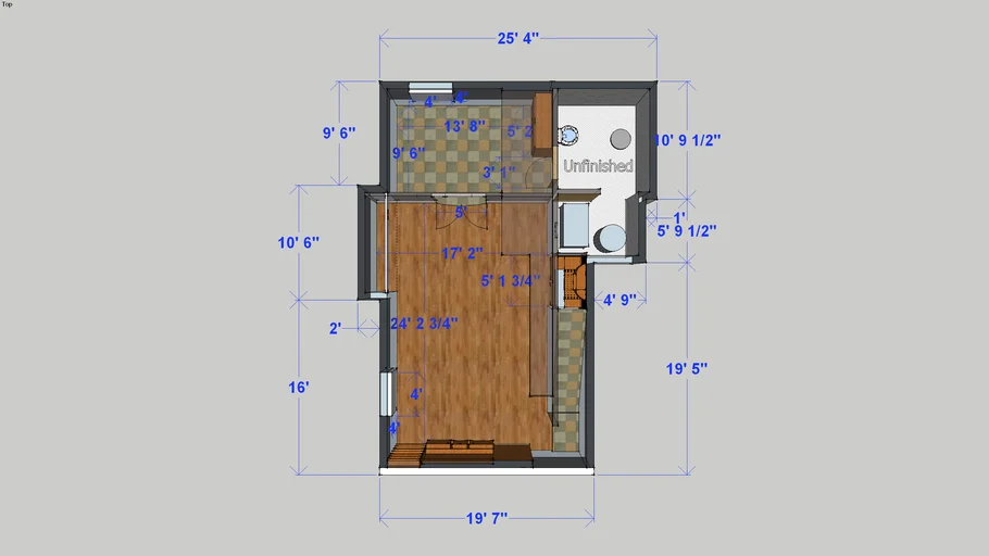 Basement Plan 8 | 3D Warehouse