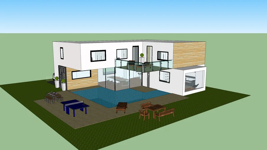 Modern House #4 | 3D Warehouse