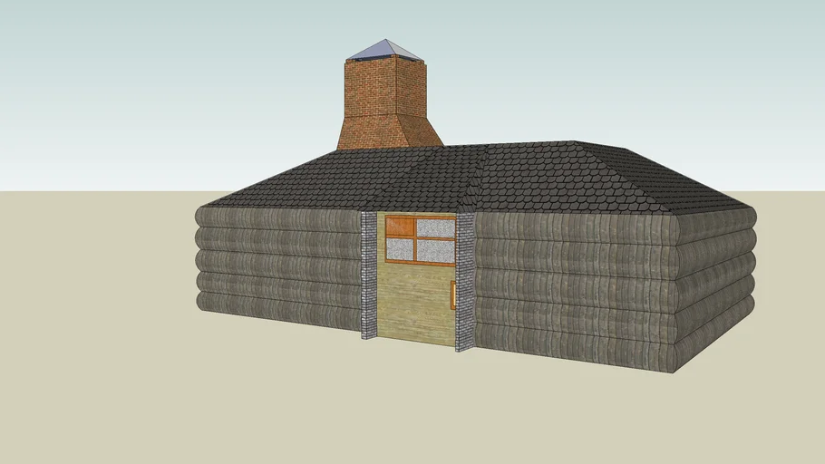 log cabin | 3D Warehouse