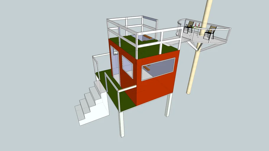 Eco Brooklyn Treehouse | 3D Warehouse