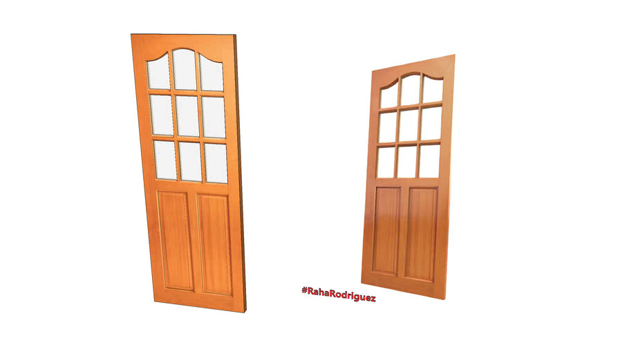Wooden Door | 3D Warehouse